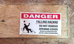 Fall Prevention – Hole Covers – Safety